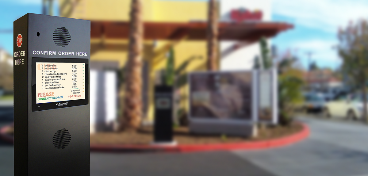 Delphi Display Systems Partners with SYNQ3 Restaurant Solutions to bri – Drivethrucity