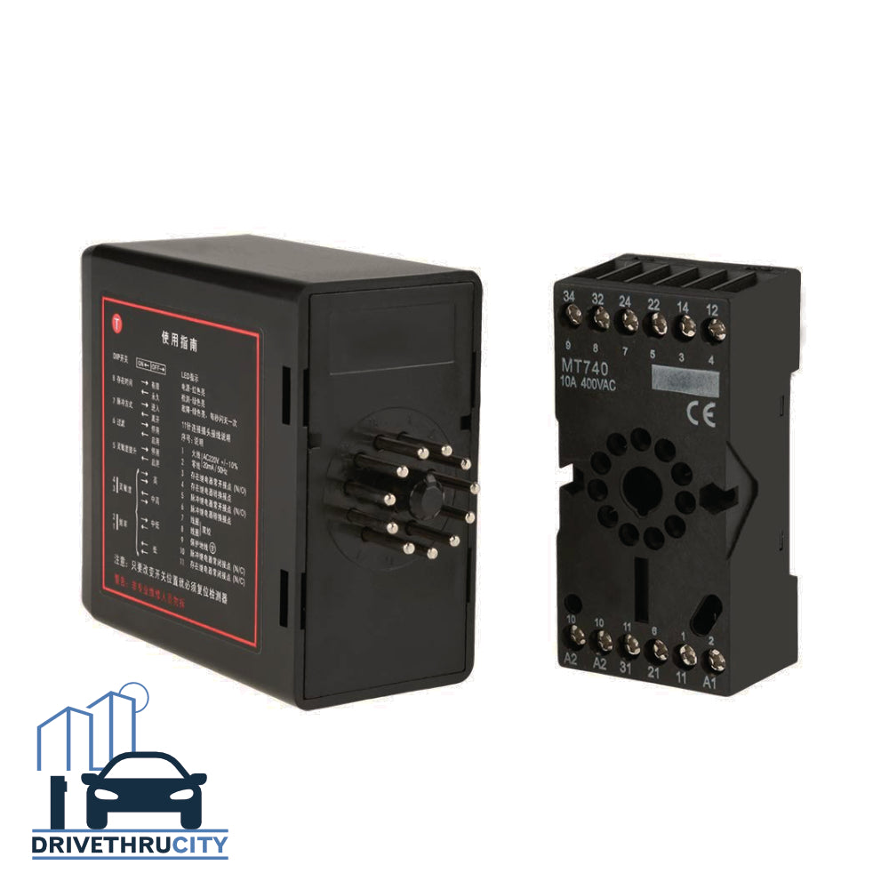 Vehicle Loop Detector Single Channel Inductive Detector for Car Parkin ...